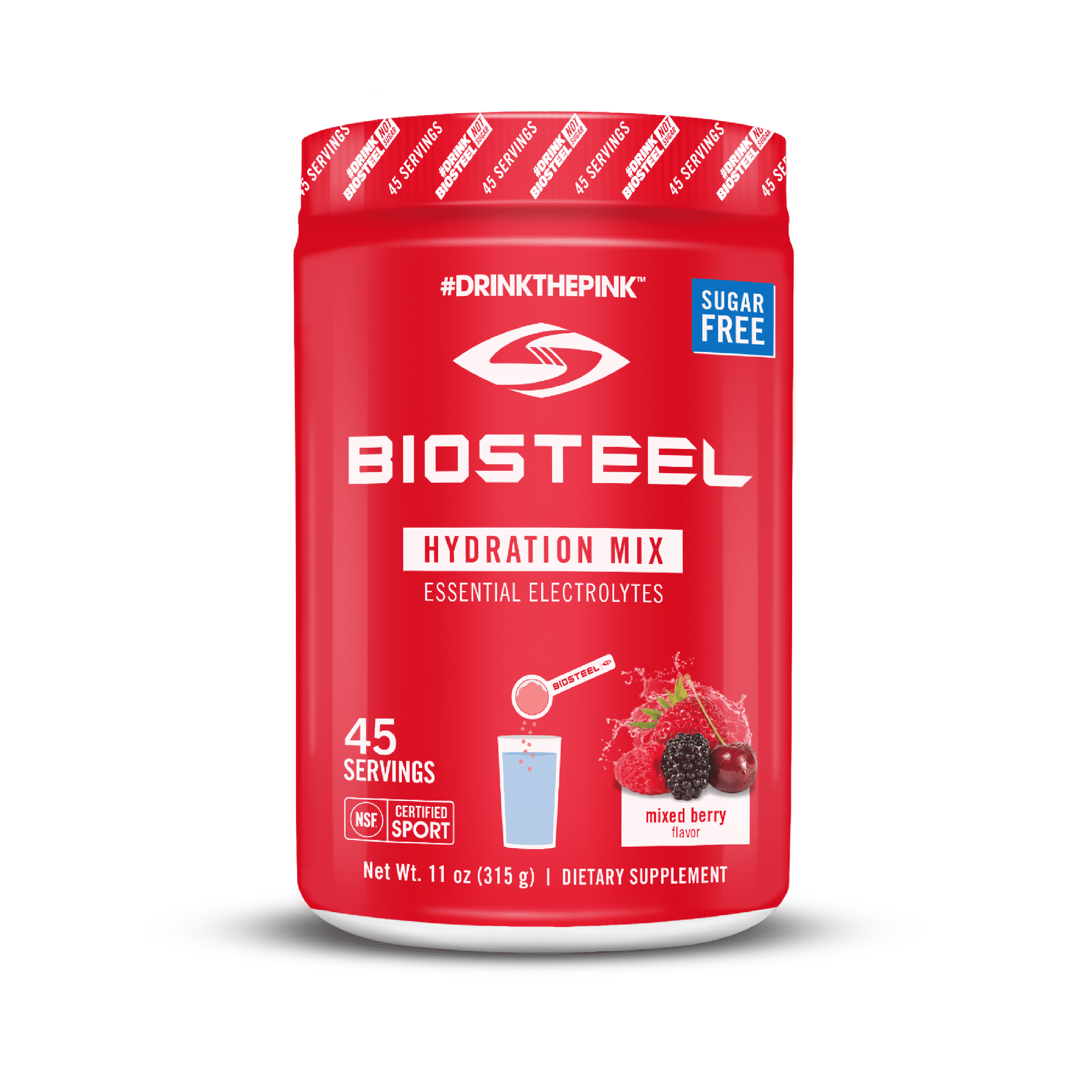 BioSteel Zero Sugar Hydration Mix, Great Tasting Hydration with 5 ...
