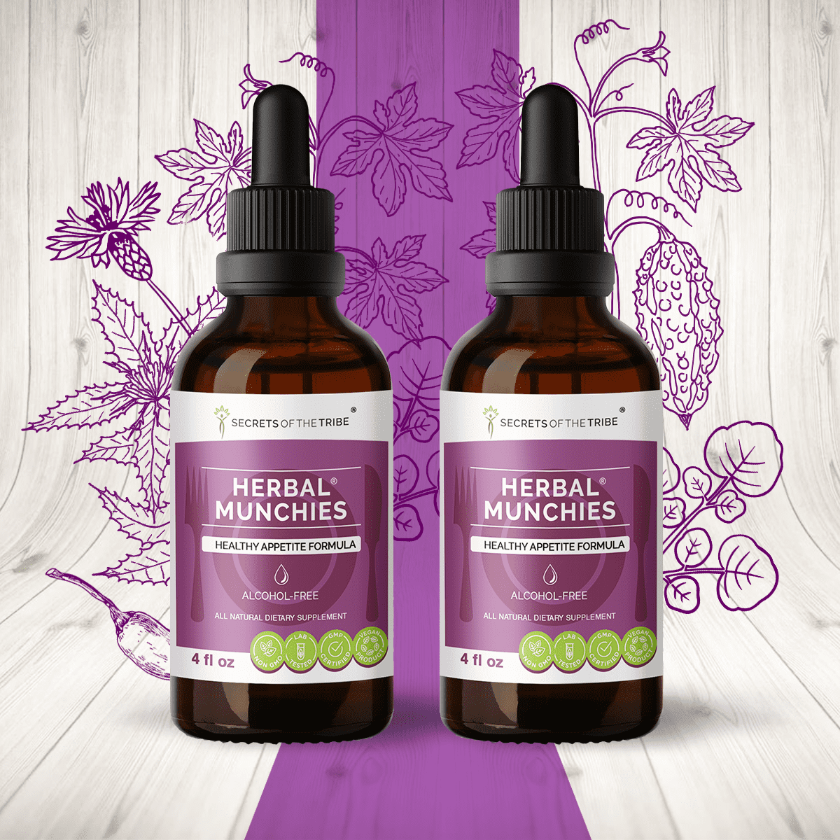 Herbal Munchies Alcohol-FREE Extract, Tincture, Glycerite Watercress ...