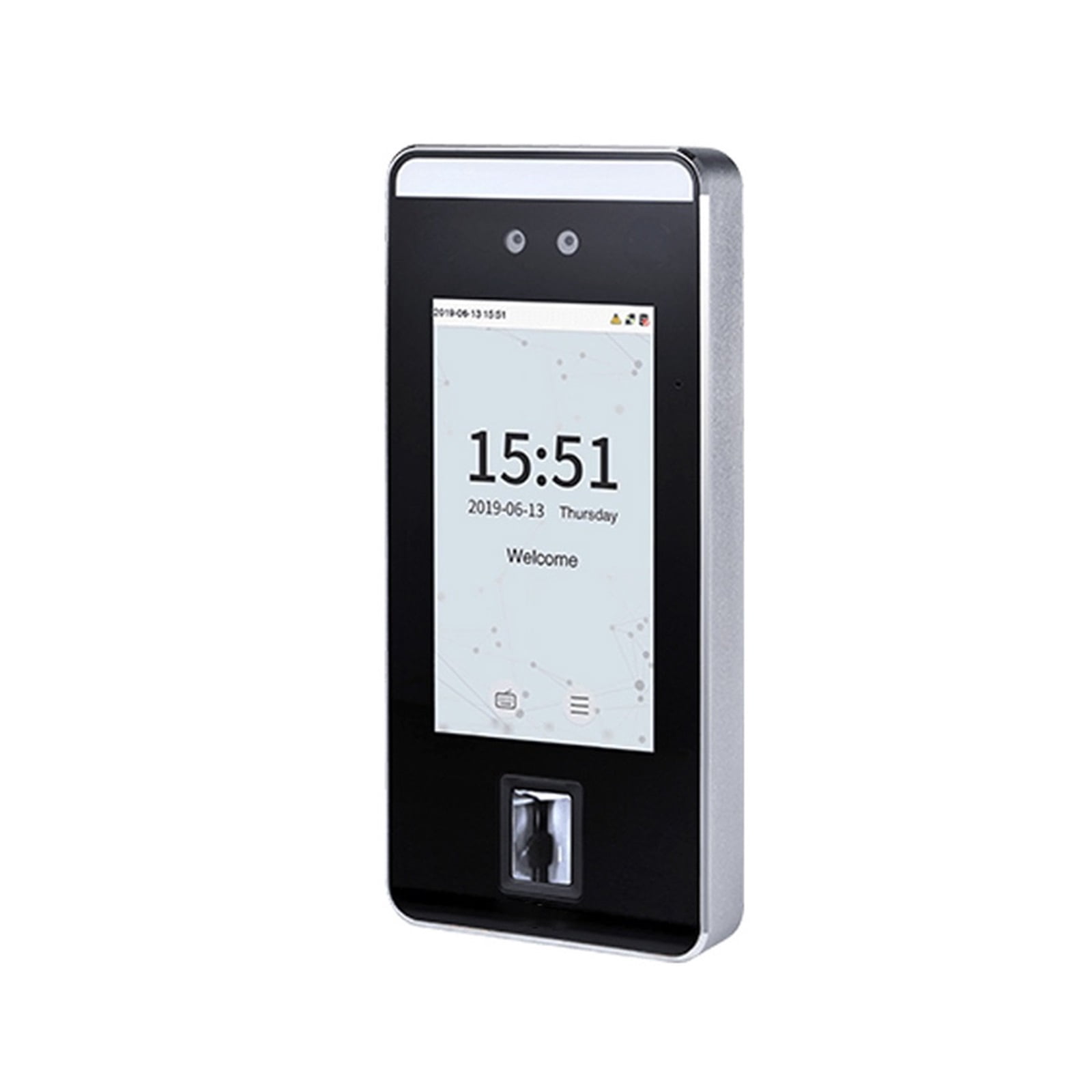 SpeedFace-V5L Dynamic Face Recognition Fingerprint Time Attendance ...