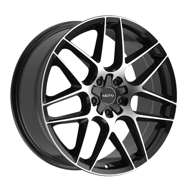 Motiv 18x8 435MB Foil Black Wheel Rim, 5X4.50, A356 Alloy, TPMS ...