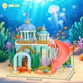 Brixzonecho Undersea Princess Castle Building Set Carton House ...