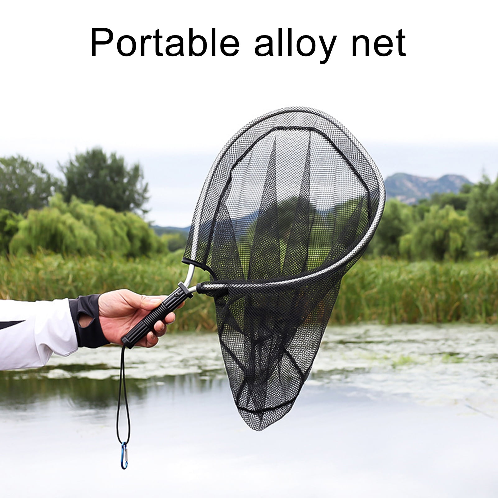 Mightlink Fishing Landing Net Strong Load-bearing Catch Fish Aluminum ...