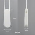 HASAYAKI Curtain Weights, 4-Pack Pull String Pendants for Vertical ...