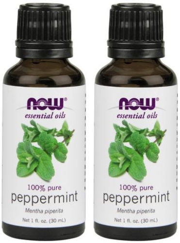 Now Foods - Peppermint Oil 1 oz (Pack of 2) - Walmart.com