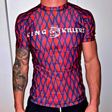 Raven Fightwear Men's Cthulhu MMA BJJ Rash Guard Black Small - Walmart.com