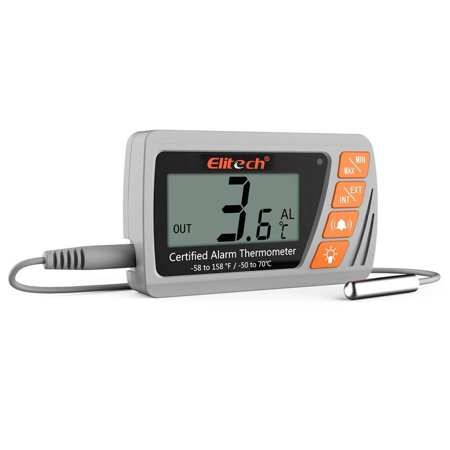 Elitech VT-10 Vaccine Thermometer with External Sensor Probe ...