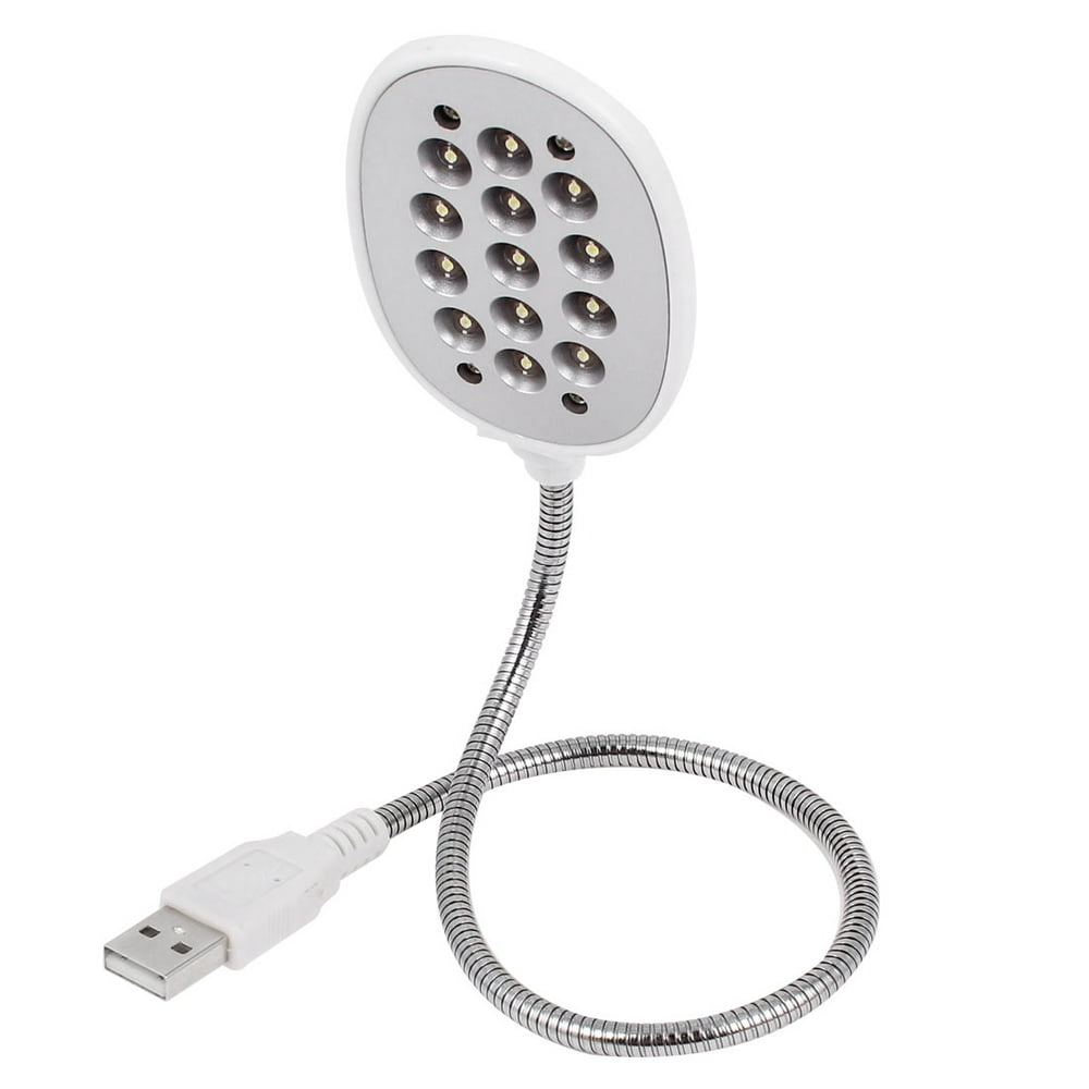 Home Desktop Portable Flexible USB 13 LEDS Light for Notebook Laptop ...