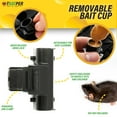 TRATPER Covered Snap Rat Trap 4 Pack - Tunnel Design, Pet Safe ...
