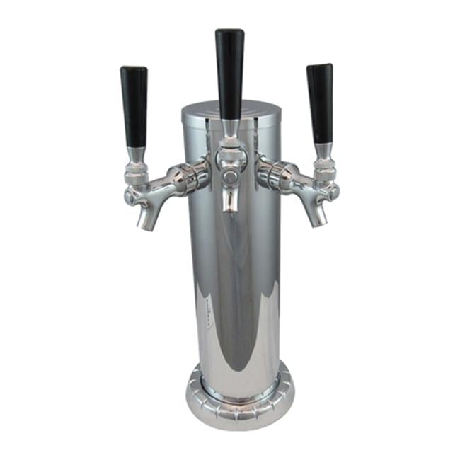 3 in. Cylinder Tower Tube of Polished Stainless Steel & Air - Walmart.com