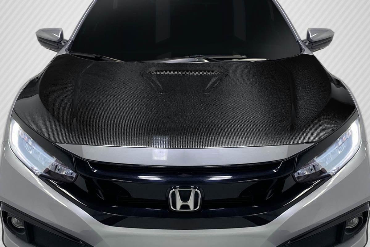 2016-2021 Honda Civic Carbon Creations Type R Look Hood - 1 Piece ...