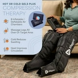 LifePro Air Compression Leg Massager with Heat – Full Leg Compression ...