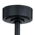 Vaxcel Kodiak Black and Burnished Teak Rustic Ceiling Fan with LED ...