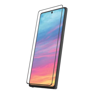 Amfilm Full Cover (3D Curved) Tempered Glass Screen Protector with Dot ...