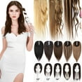 Benehair 100 Real Remy Human Hair Extensions Clip In Topper Toupee