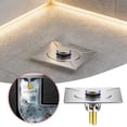 Plated Floor Drain Strainer with Quick Drain Pedal for Control in ...