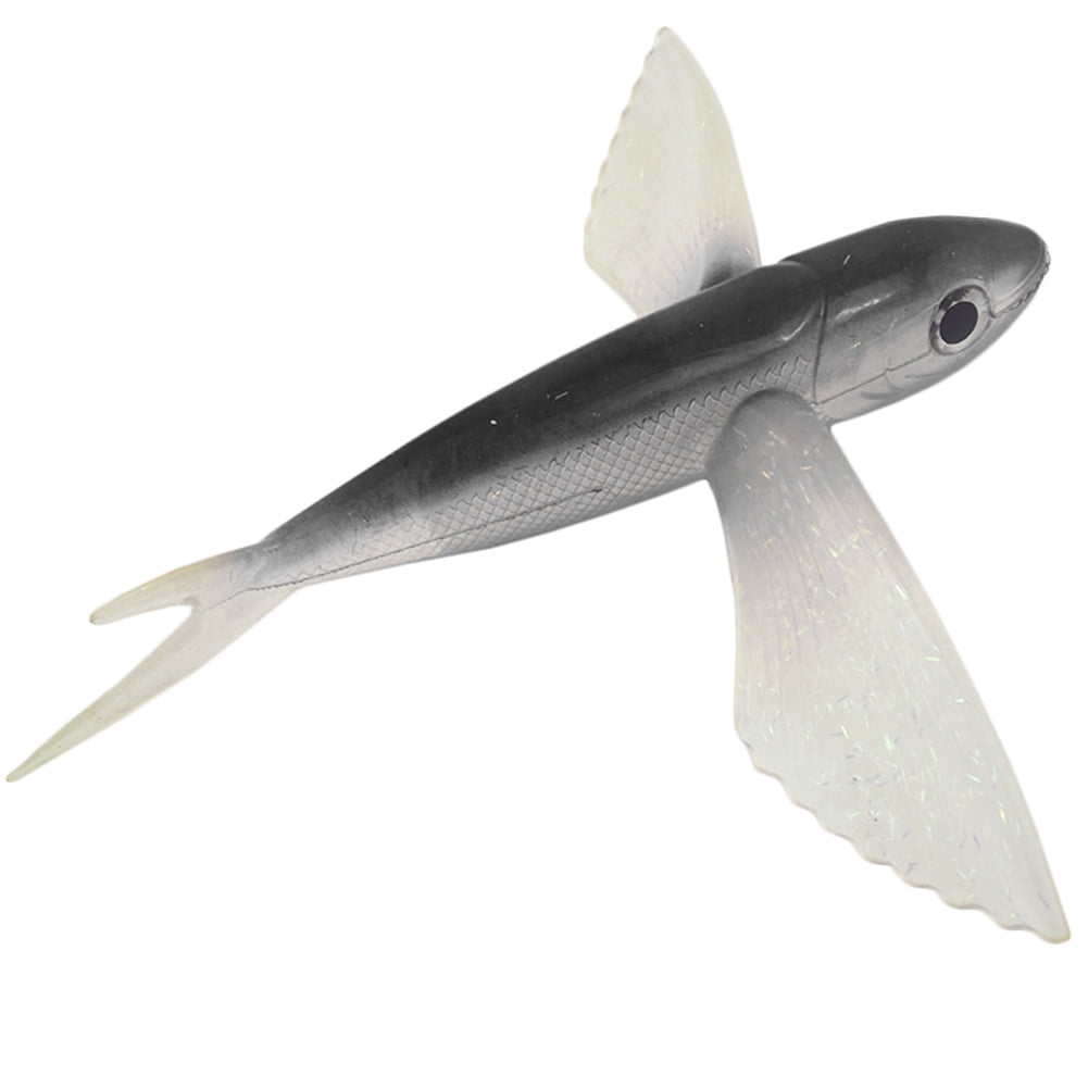 Fishing Lure Seawater Fishing Bait Flying Fish Lure Boat Trolling Tuna ...
