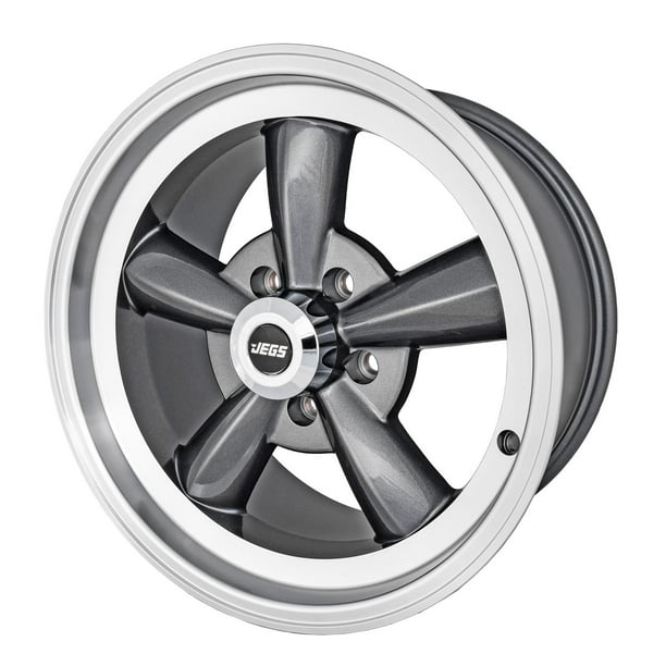 JEGS 670012 Sport Torque Wheel Size: 15 x 8 Bolt Pattern: 5 x 4.75 Back ...