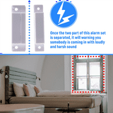 Magnetic Sensor Home Door Window Entry Warning Alarm Switch - Walmart.com