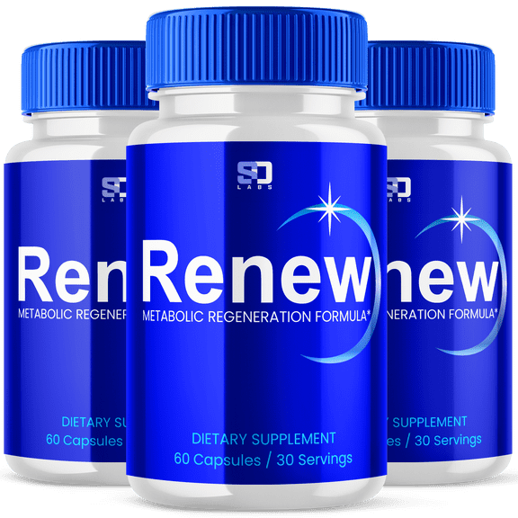 Renew Metabolic Regeneration Formula, Maximum Strength Dietary ...