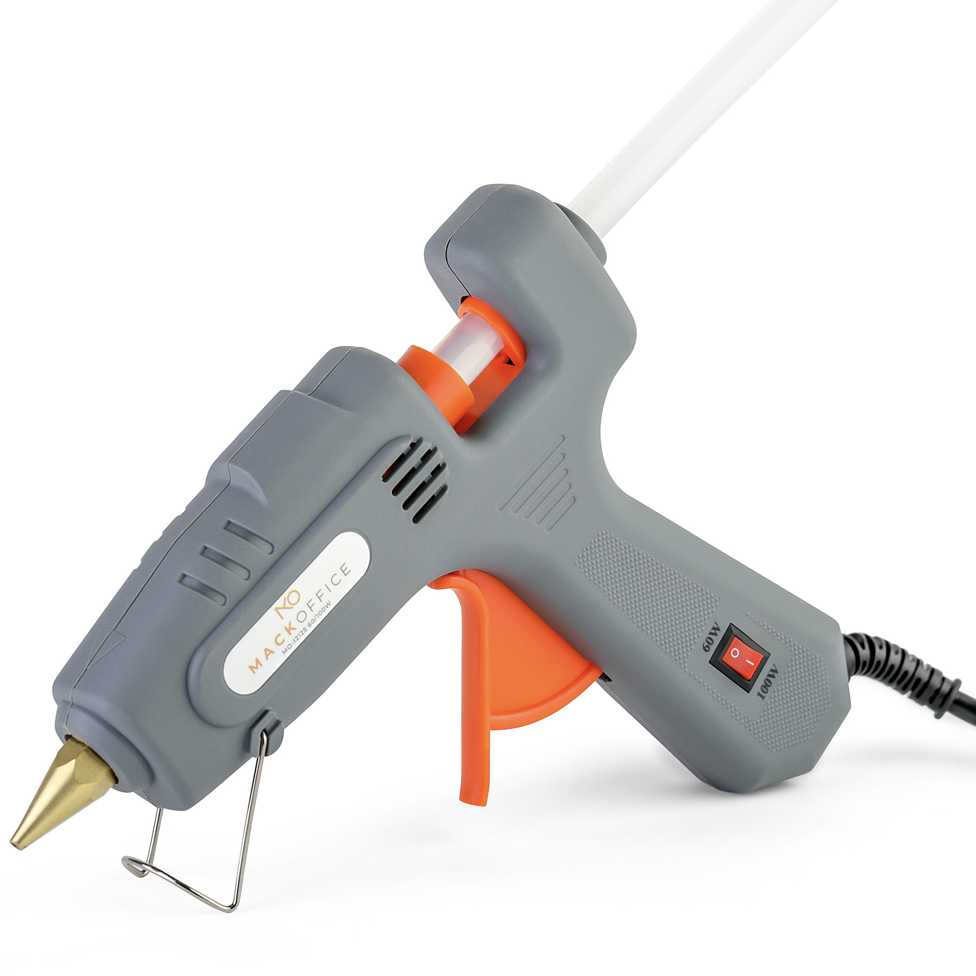 MackOffice Glue Gun Full Size 60 100W Dual Power Professional Hot Melt