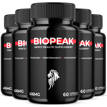 BioPeak Advanced Male Wellness Supplement Pills for Men, 300 Capsules ...