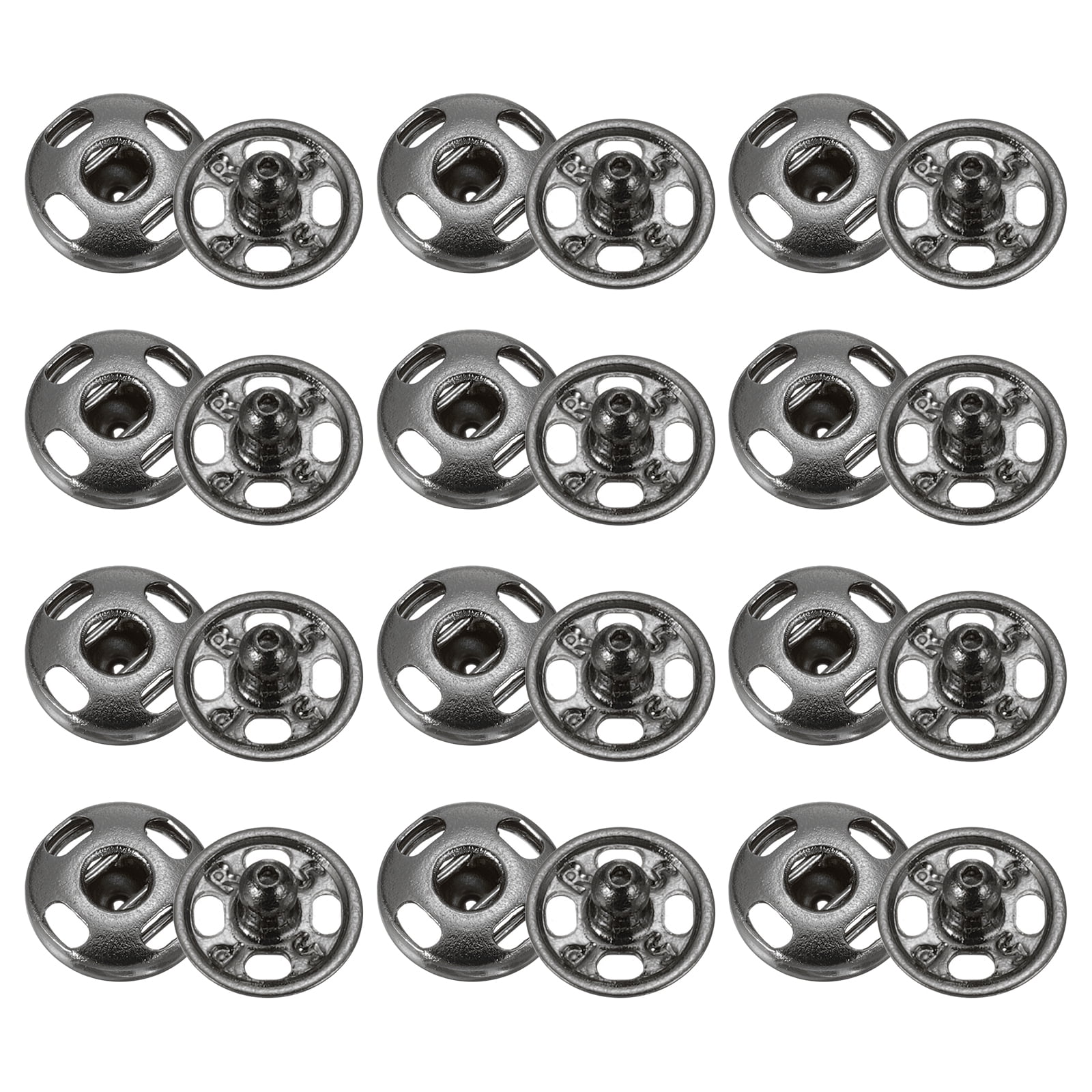 Click here for Uxcell 36 Set Sew-On Snap Buttons 10mm Metal Snap... prices