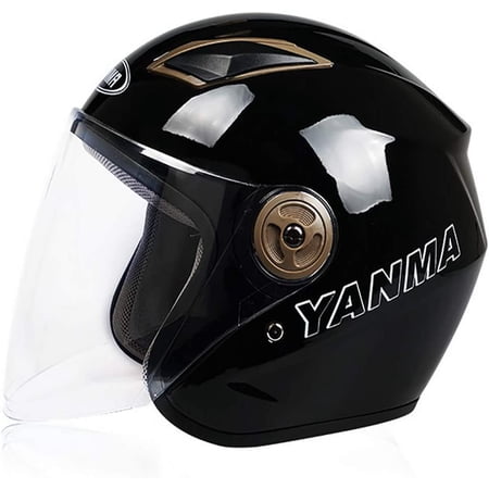 Summer Breathable Light Universal Size Open Face Motorcycle Helmet ...