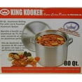 King Kooker #KK80 - 80Qt Aluminum Boiling Pot with Lid and Basket ...