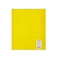 Pen+Gear Paper Folder, 3-Prong, Letter Size, Solid Yellow, Document ...
