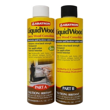 Abatron WRK6OR Wood Restoration Kit, Includes Epoxy & More , 24-oz ...