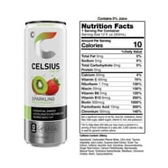 Celsius Healthy Energy Drink, Non-Carbonated, Sugar Free, Raspberry ...