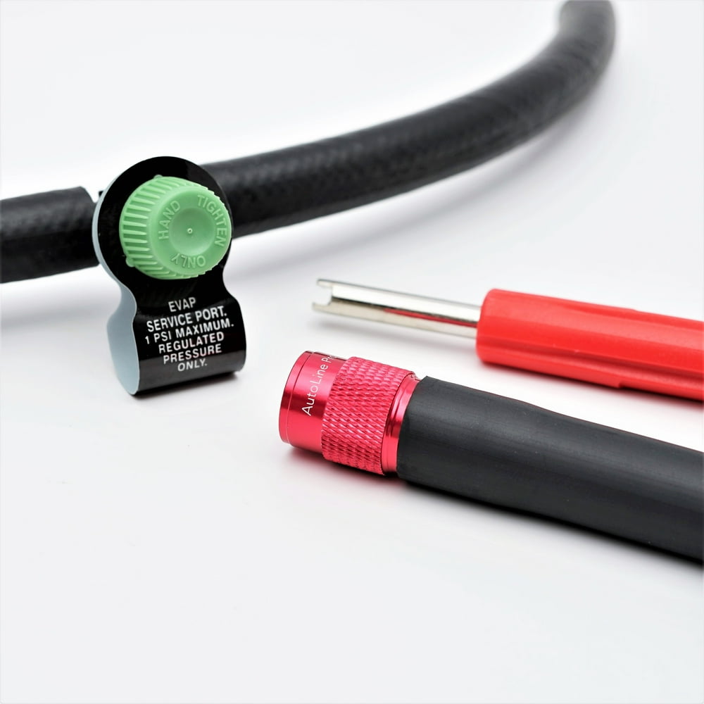 AutoLine Pro EVAP Service Port Adapter Connector Kit w/ Valve Removal ...