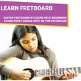 QMG Color Coded Guitar Fretboard Stickers - Learn Guitar and Music ...