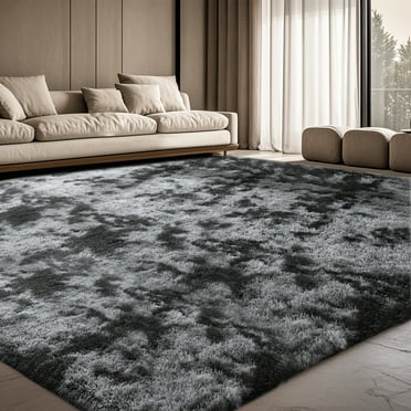 CozyDesg 8ft x 10ft Area Rugs, Soft Fluffy Area Rugs Floor Mat Floor ...