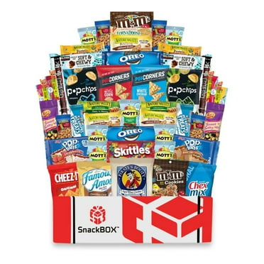 SnackBOX Healthy Snack Care Package (40 Units) - Perfect for College ...