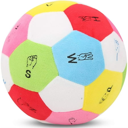 Baby Infant Plush Sports Ball, Soft Plush Interaction Ball Toddler ...