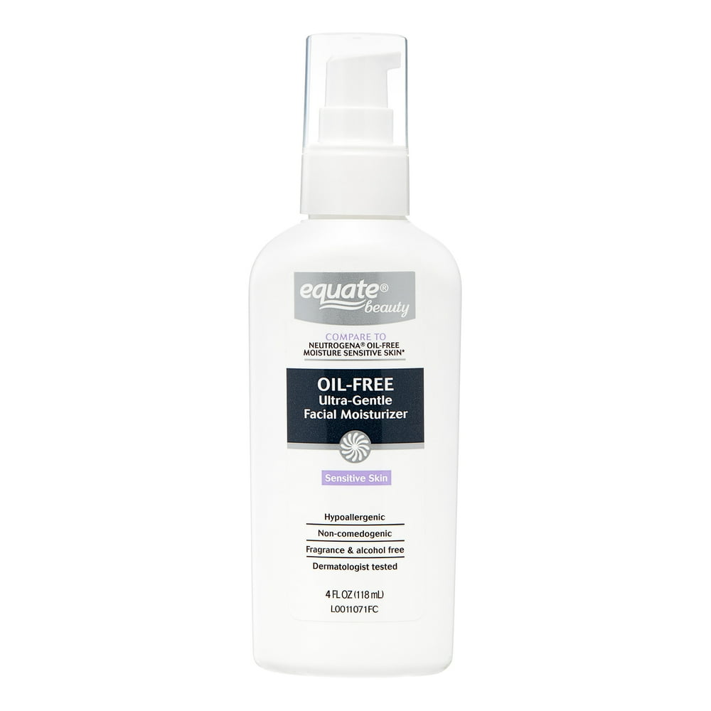 Equate Beauty Oil-Free Ultra-Gentle Facial Moisturizer, 6 oz - Walmart ...