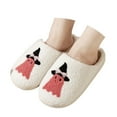 Elephant Slippers For Women Plush Memory Foam House Slippers Closed Toe ...