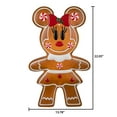 Disney 24 inch LED Lighted Gingerbread Minnie Mouse Blow Mold for ...