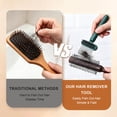 2026 New Comb for Removing Hair and Dust, 2-in-1 Hair Brush Cleaner ...