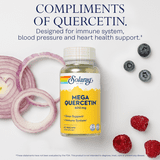 Solaray Mega Quercetin, Pure Antioxidant Vitamin Capsules, Healthy ...