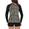 Onlyliua Two Piece Swimsuit For Women Women Long Sleeve Rashguard Top