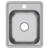 Dayton Stainless Steel D117212 17" x 21-1/4" x 6-1/2", Single Bowl Top ...