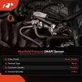 A-Premium Manifold Pressure Sensor Compatible with Ford Edge Escape ...
