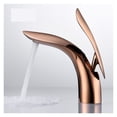 Basin Faucets Gold Brass Bathroom Faucet Single handle Basin Mixer Tap ...