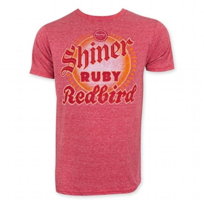 Shiner Beers 26925M Shiner Ruby Red Bird Mens T-Shirt, Medium - Walmart.com
