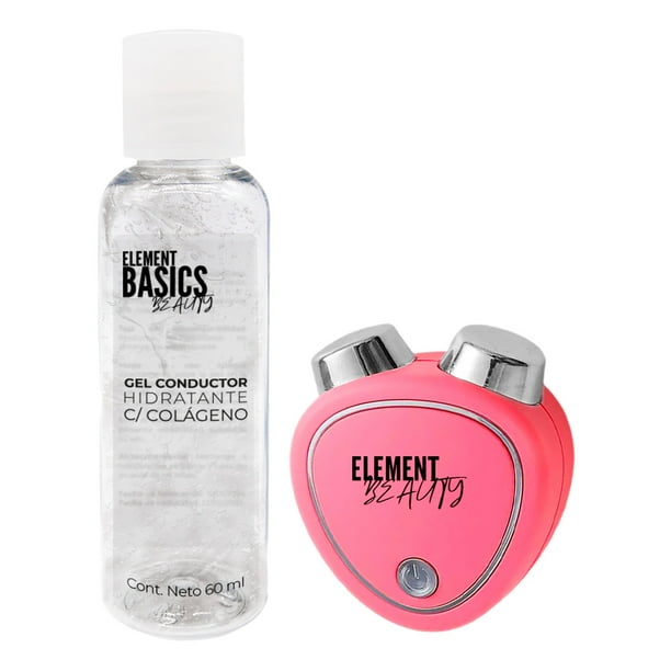 Tonificador Facial Con Microcorrientes y Gel Conductor 60 Ml Rosa ...