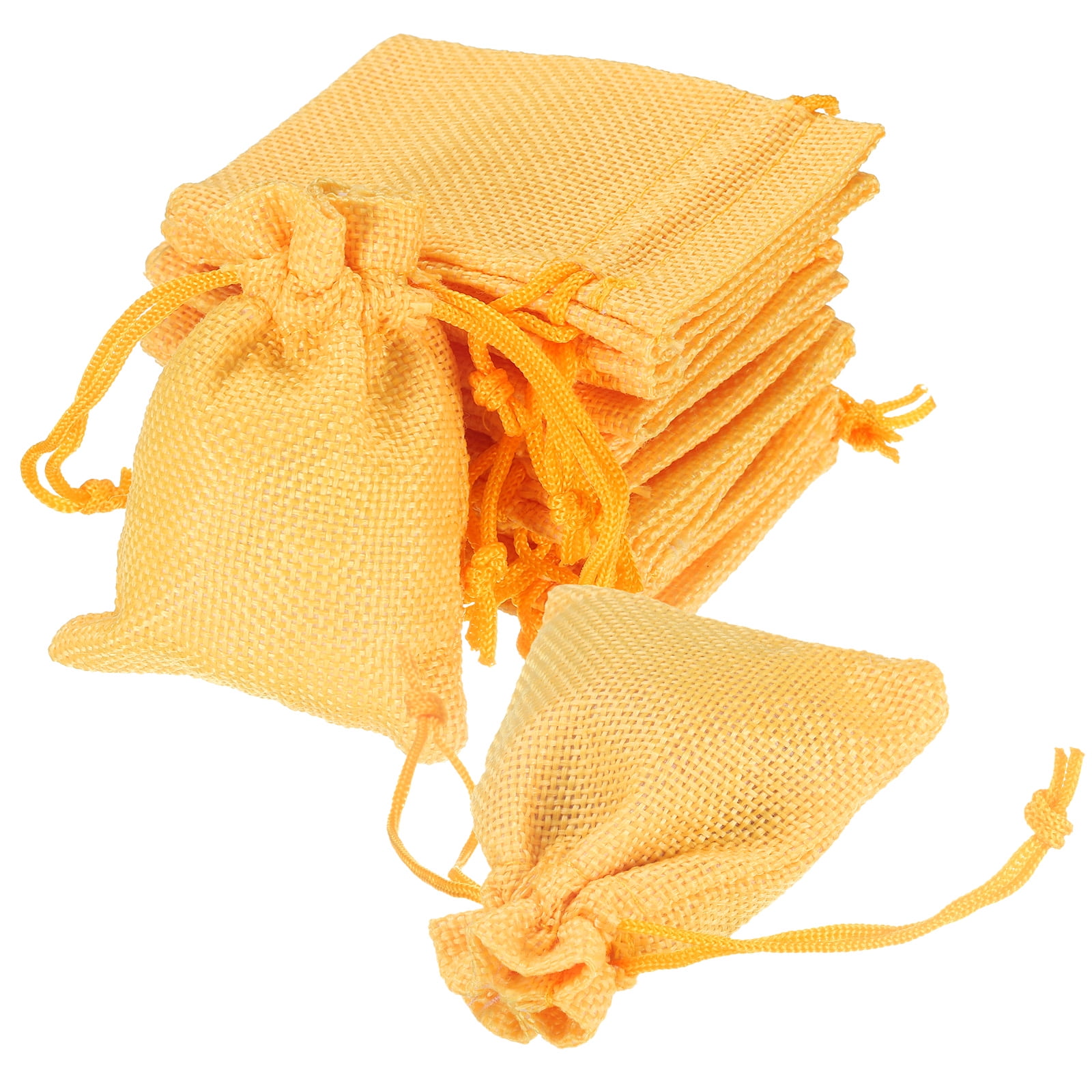 Click here for Unique Bargains Uxcell 20 Pcs Burlap Bags With Dra... prices