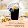 Kosbon Mini Popcorn Machine, Hot Air Popper, Compact Design, Healthy ...