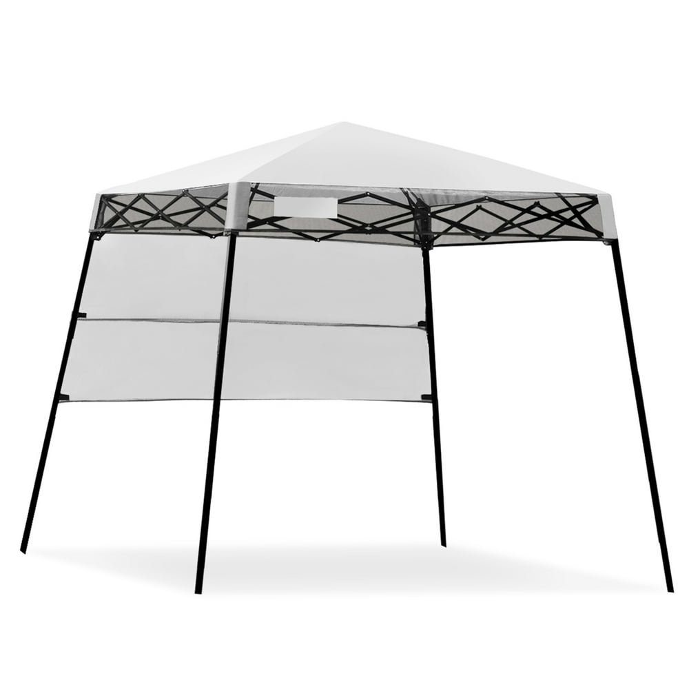 Topbuy 7x7 FT Pop-up Canopy Portable Outdoor Offset Tent w/Carry Bag ...